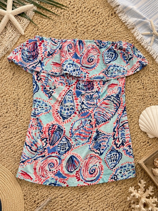 Lilly Pulitzer | Tops | Lilly Pulitzer Willey Tube Top Shell Me About ...